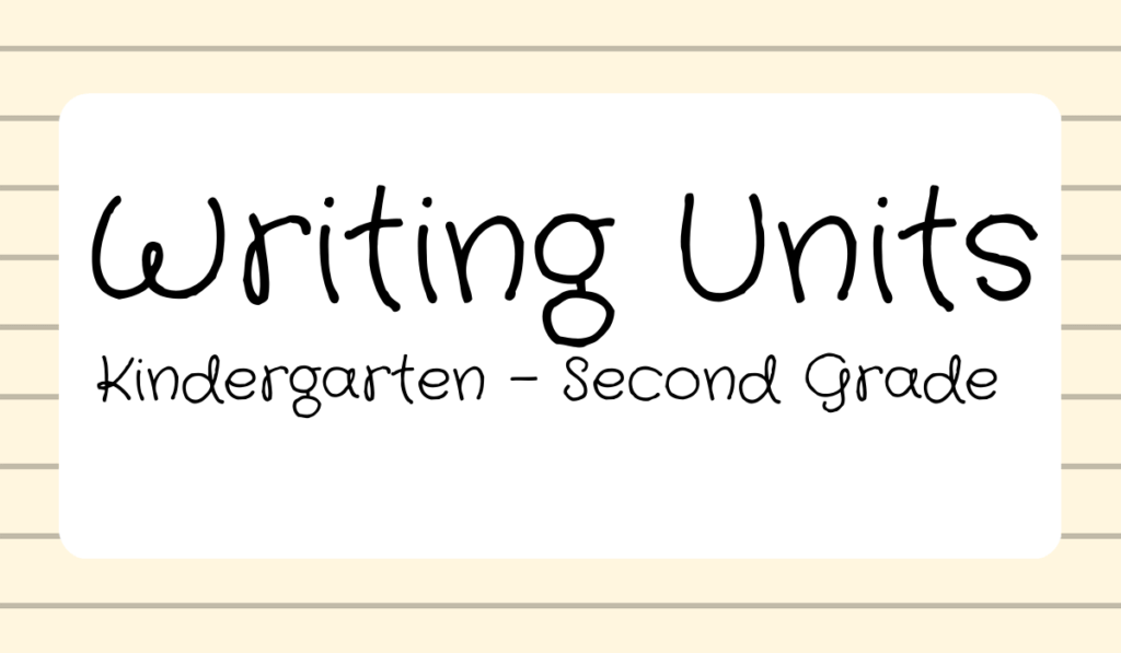 Writing - The Teacher Support Hub