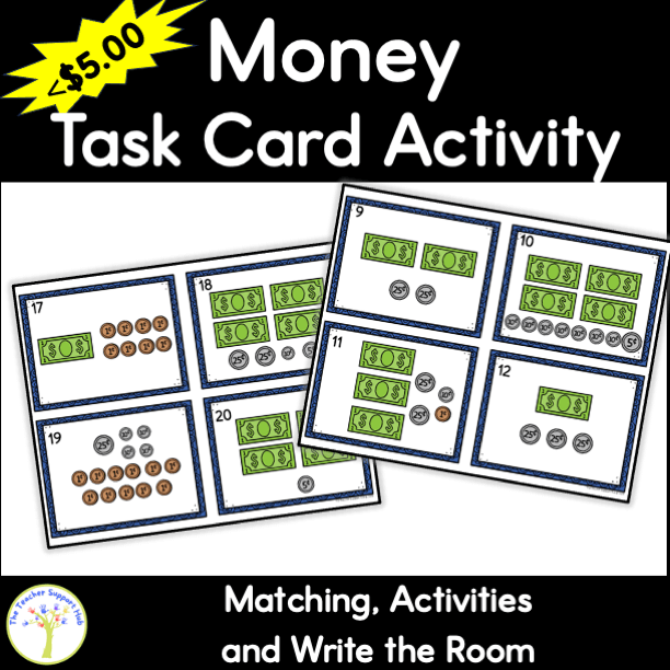 Counting Money Within $5 - The Teacher Support Hub